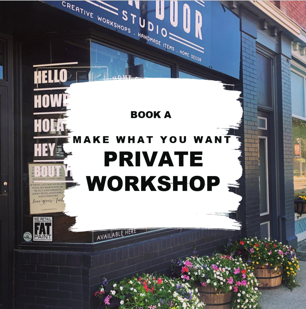 Book a Private Creative or Candle Workshop – The Barn Door Studio Ltd.