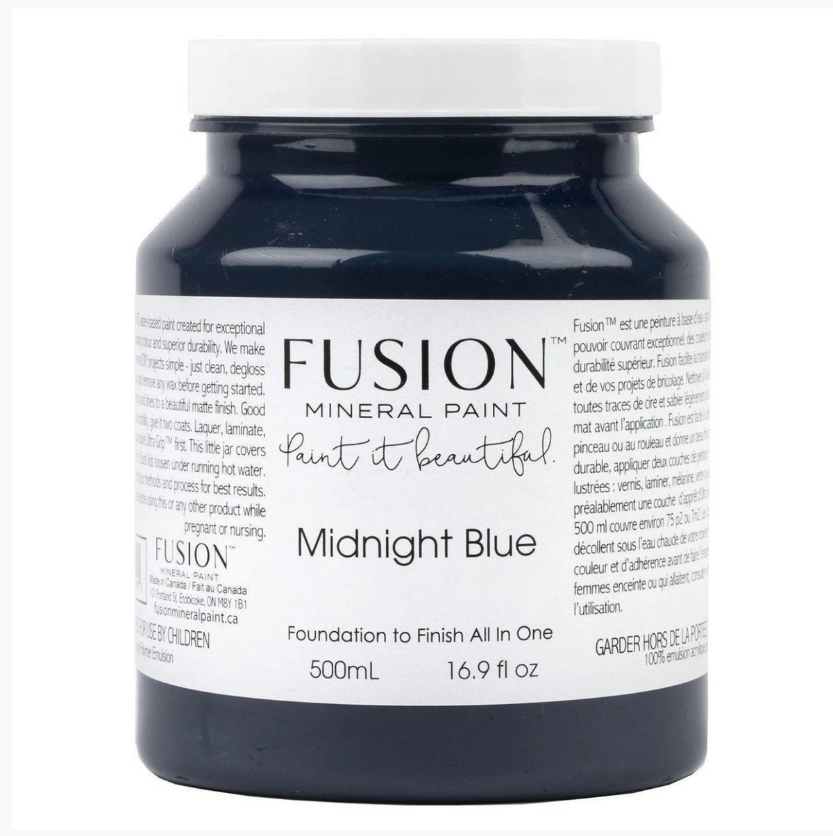 Midnight Blue - Fusion Mineral Paint – The Barn Door Studio Ltd.