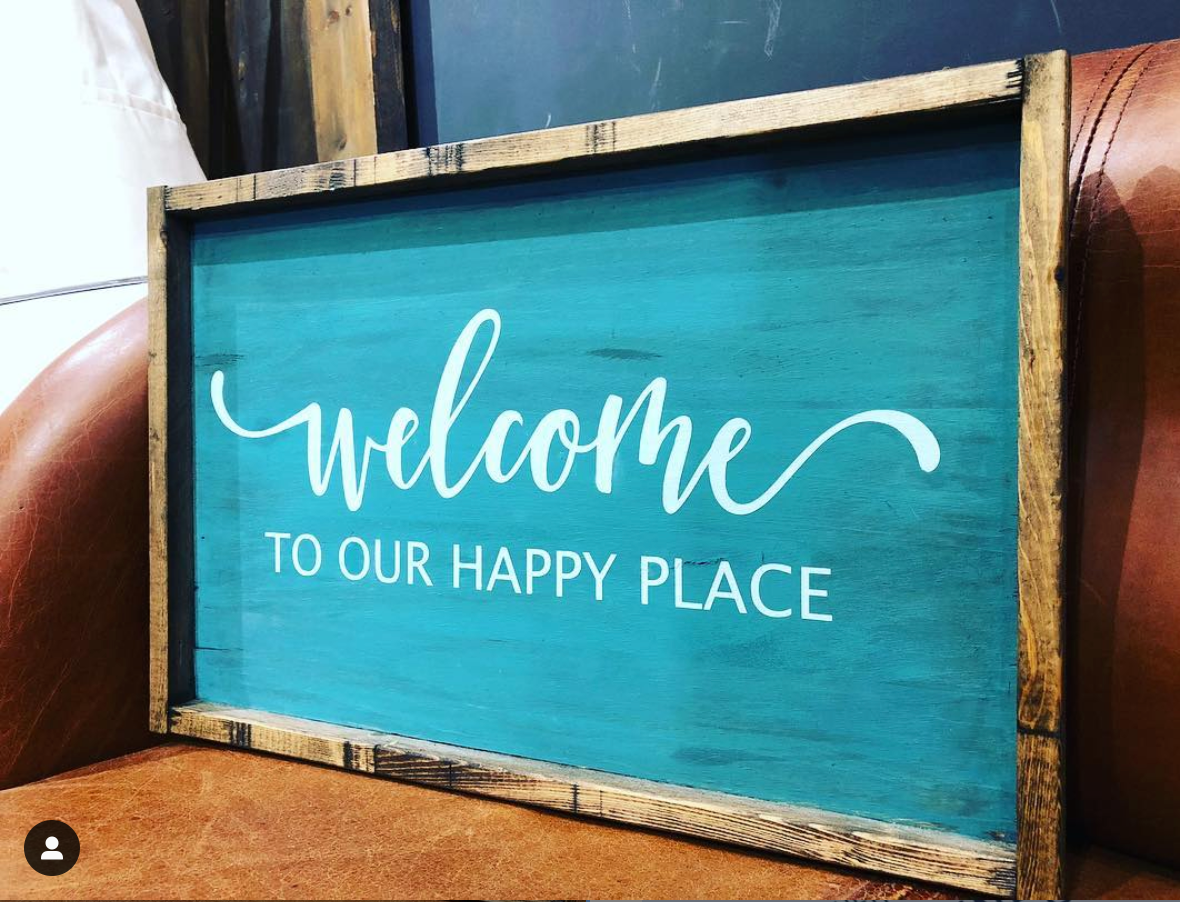 11x18 Inch Framed Sign – The Barn Door Studio Ltd.