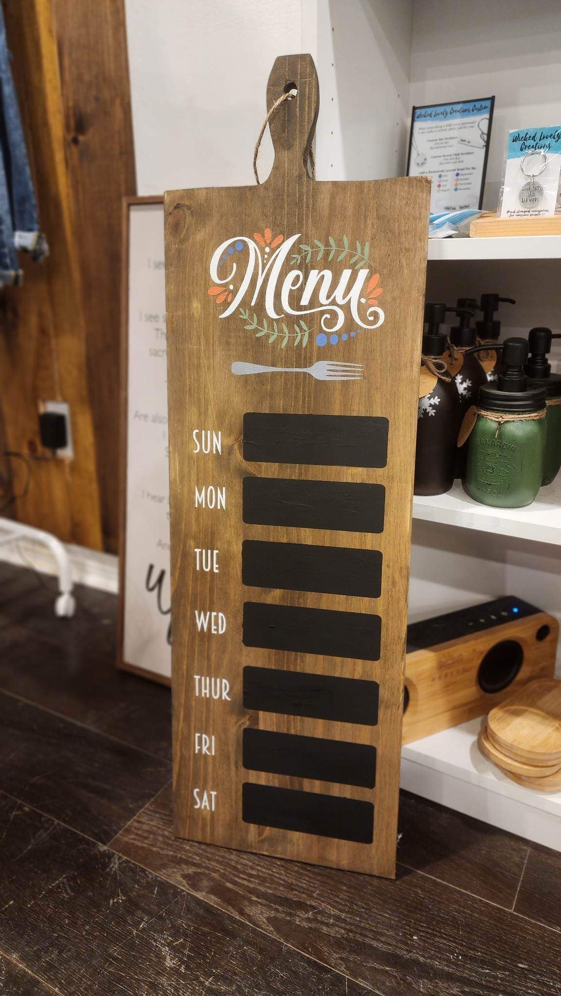 Daily Menu Board – The Barn Door Studio Ltd.